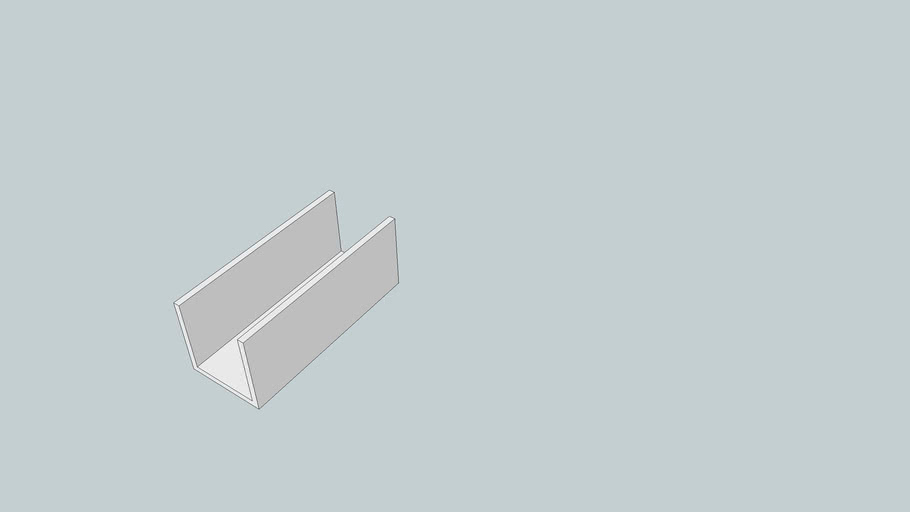 u channel | 3D Warehouse