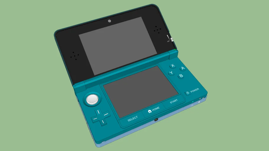 Nintendo 3DS (Highly Detailed) Detallado | 3D Warehouse