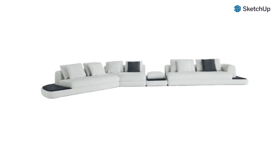 Sofá Horizonte - Feeling Estofados | 3D Warehouse
