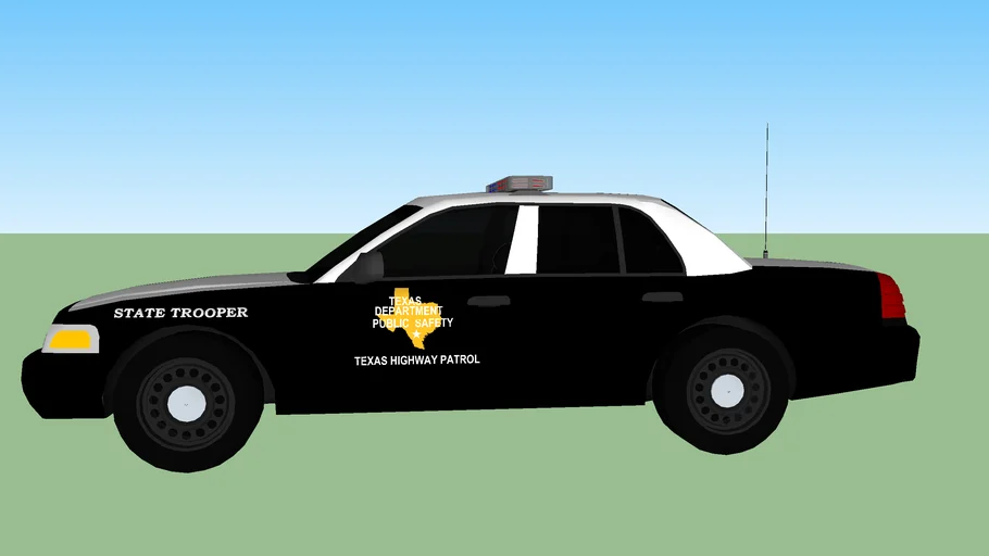 Texas Highway Patrol Car | 3D Warehouse