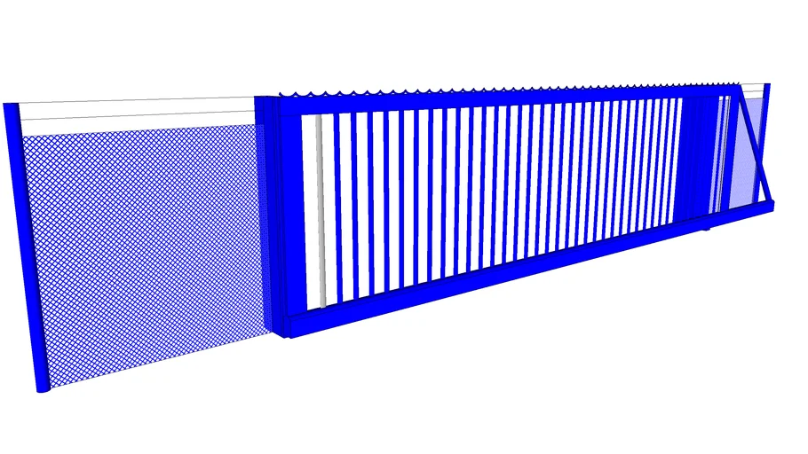 Poort industrieel | 3D Warehouse