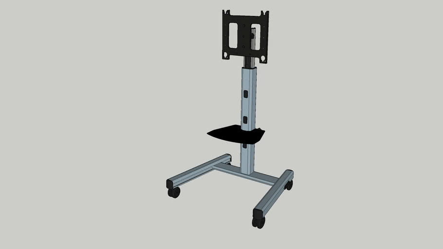 Chief PFCUB Mobile AV Cart detailed model | 3D Warehouse