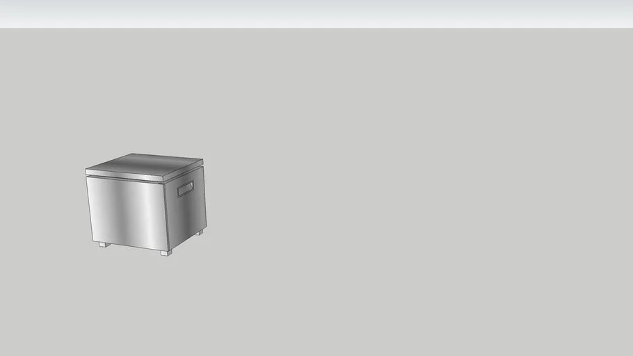 Undercounter Chiller base 2 Drawers | 3D Warehouse
