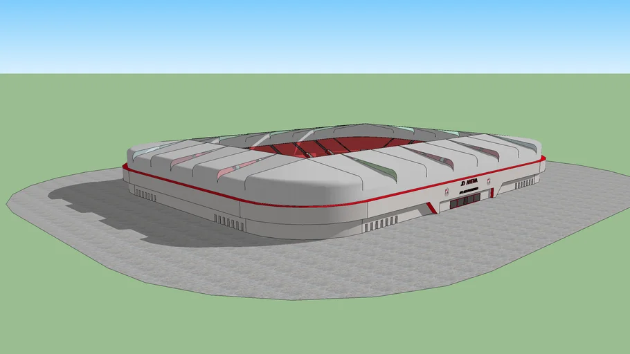 JD arena, new AFCB stadium (fantasy) | 3D Warehouse
