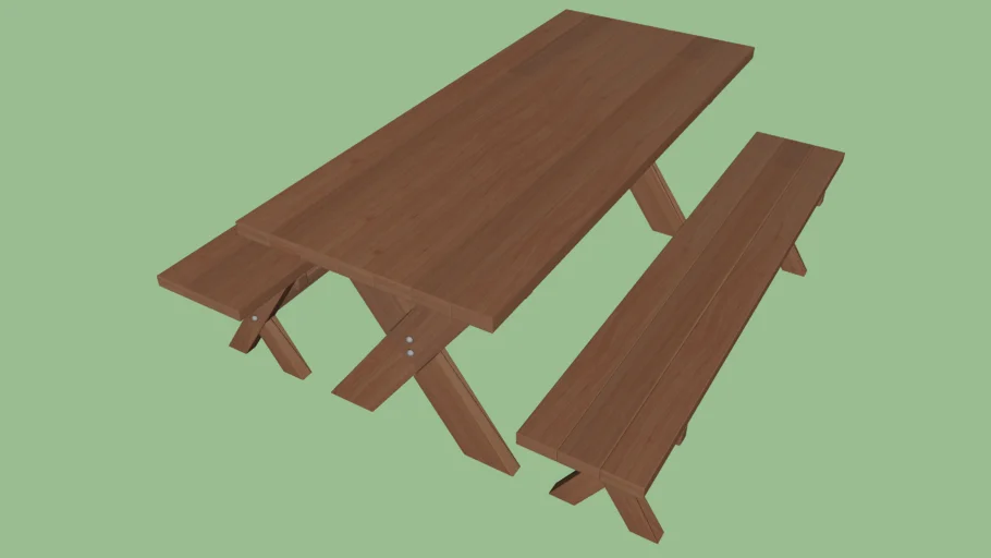 Mesa de Madeira | 3D Warehouse