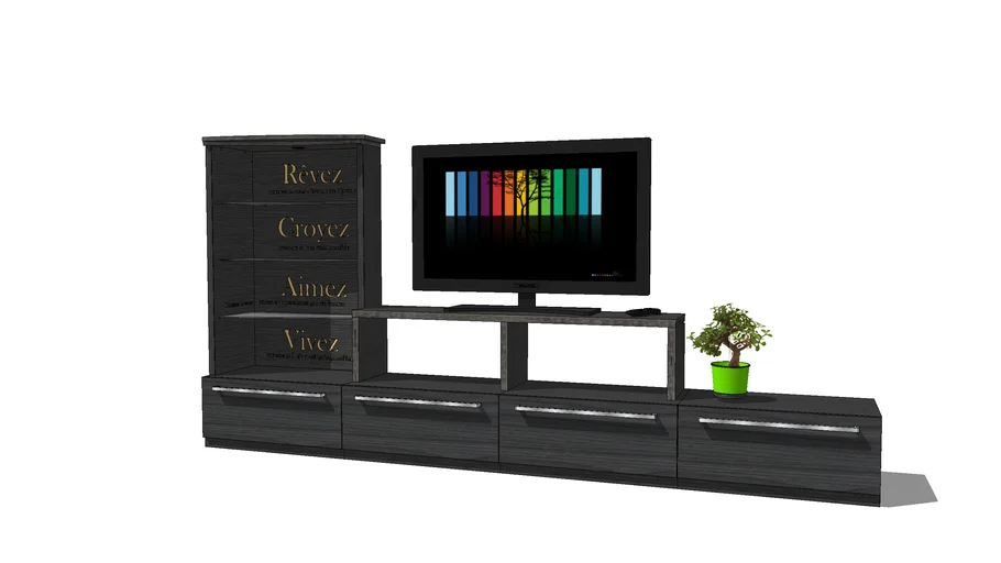 Wall unit for my son | 3D Warehouse