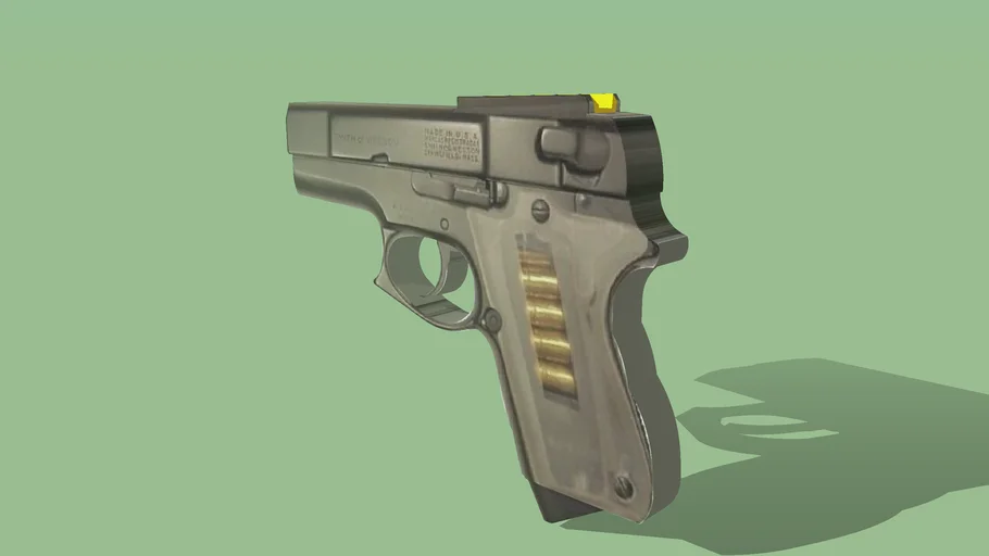 asp pistol | 3D Warehouse