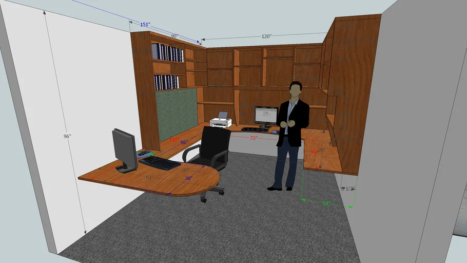 Simple Office | 3D Warehouse