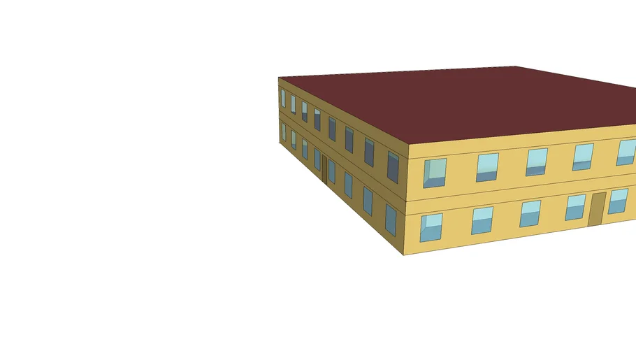 Small Size office building model by ASHRAE | 3D Warehouse
