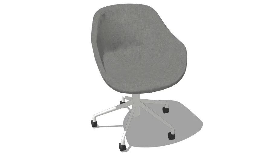 HAY About A Chair, Office–High Back–With Arms–5-Star Caster Base–Fully ...