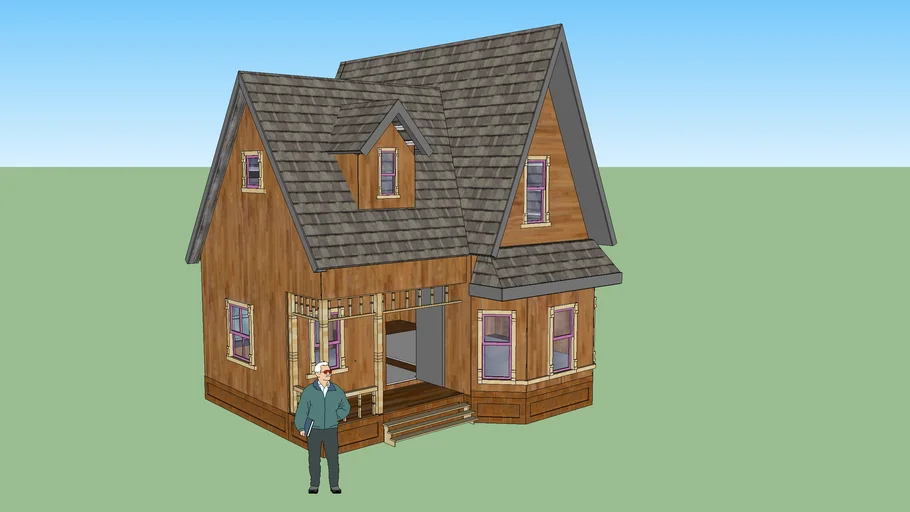 carl is house from up movie | 3D Warehouse