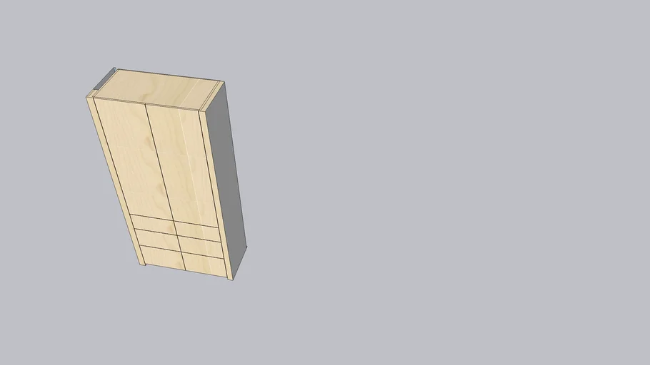 Wardrobe 1 | 3D Warehouse