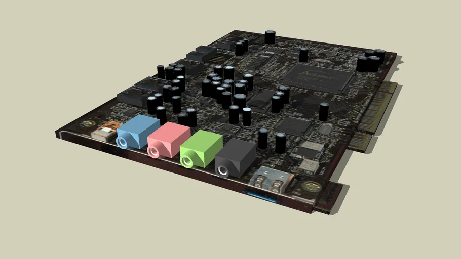 Sound Card | 3D Warehouse