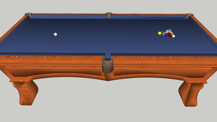 pool table | 3D Warehouse