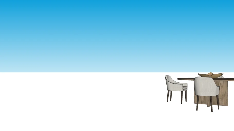 DINING TABLE RH | 3D Warehouse