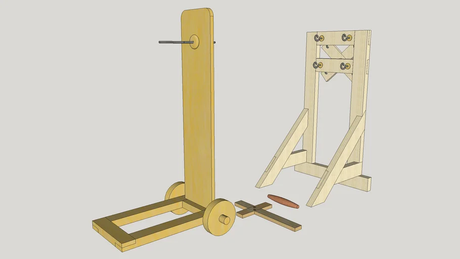 Medieval Rope Making Machine | 3D Warehouse