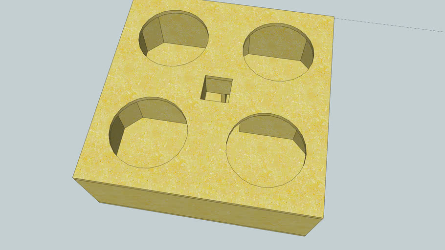 4 12' Sub box | 3D Warehouse