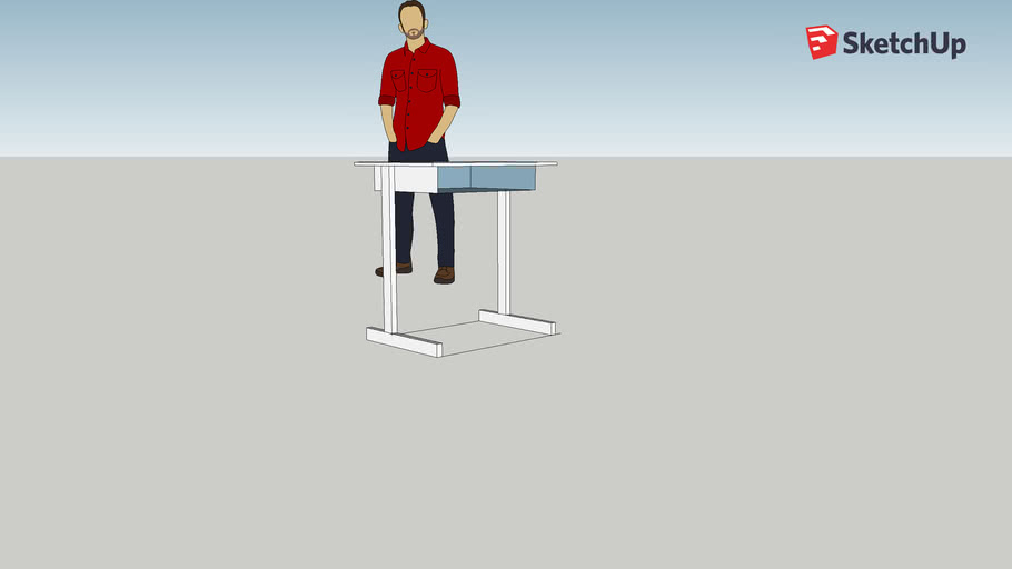 desk prototype | 3D Warehouse