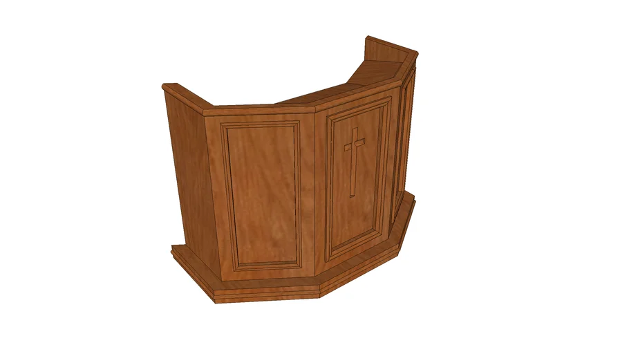 Church Pulpit | 3D Warehouse
