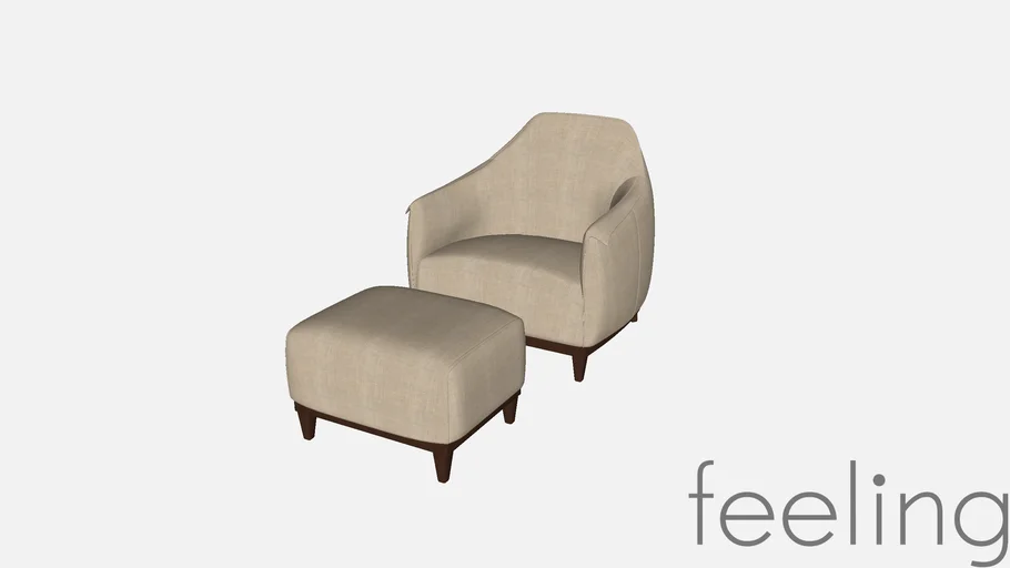 Poltrona Feeling - Form | 3D Warehouse