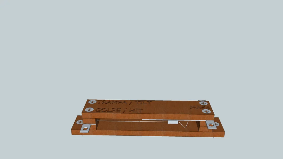 sensor de golpe y trampa para pinball virtual pinball, tilt and hit ...