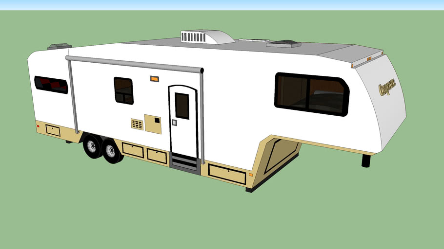 Fifth wheel with garage | 3D Warehouse