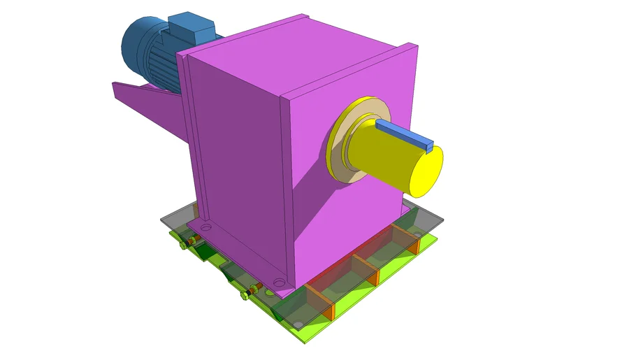 base o mesa inching driver | 3D Warehouse