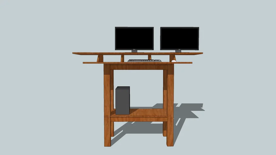 Standing Desk | 3D Warehouse