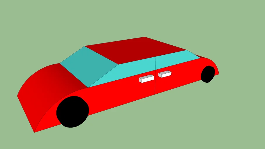 Red Car | 3D Warehouse