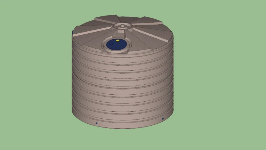2825 Gallon Round Tank | 3D Warehouse