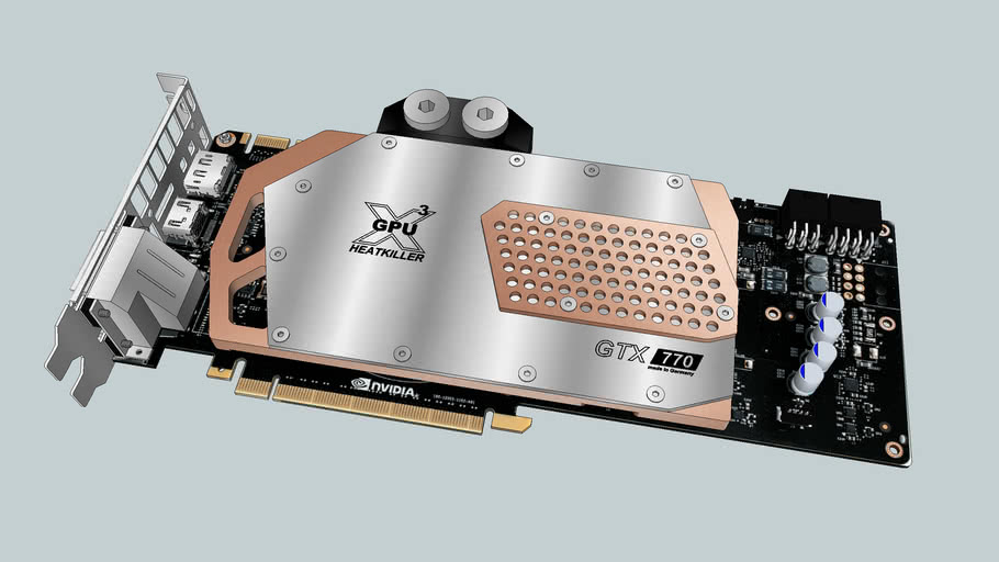 Grafikkarte EVGA GeForce GTX 770 SC Watercooled with Watercool ...