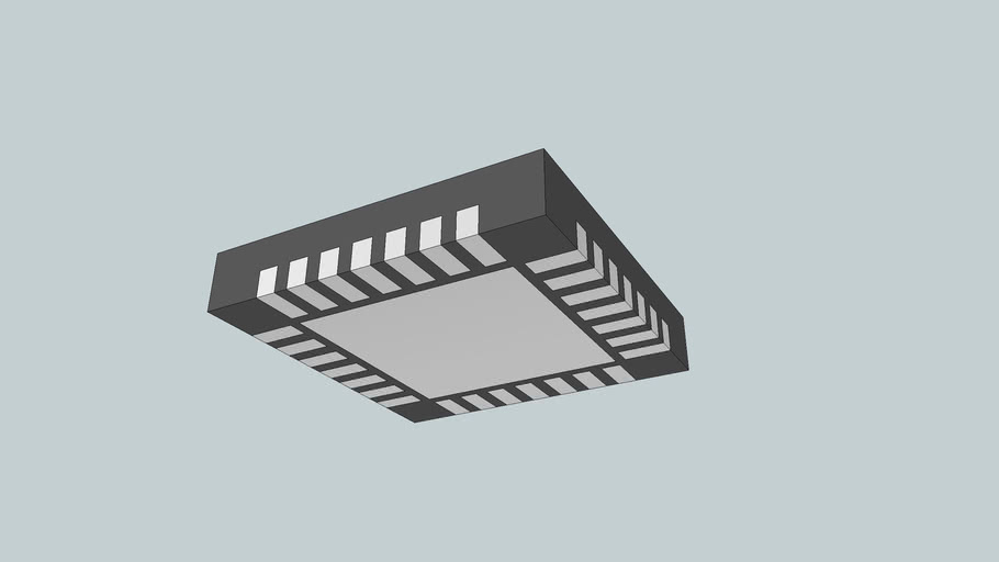 28 QFN Package | 3D Warehouse