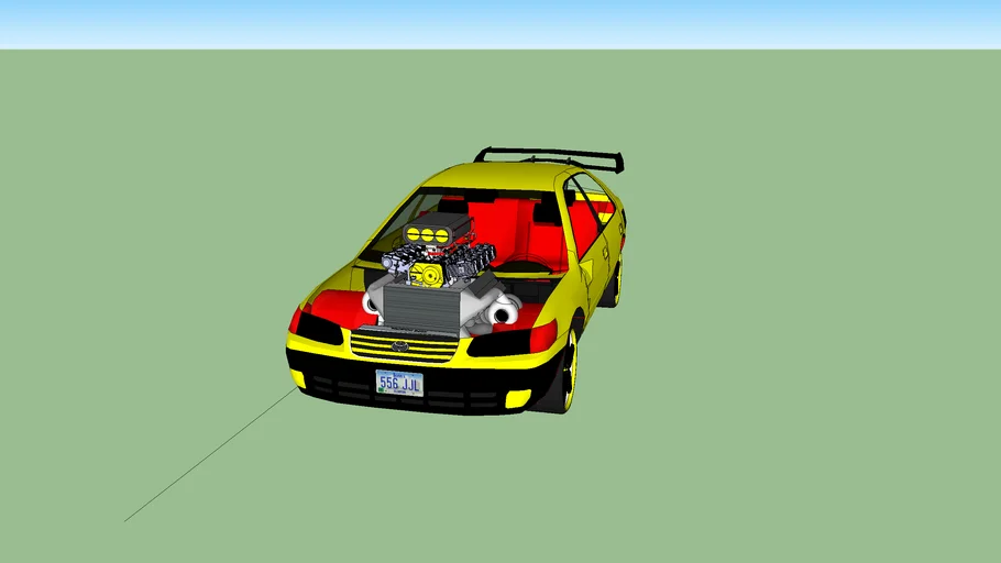 MY AWSOME TOYOTA (tuned) | 3D Warehouse