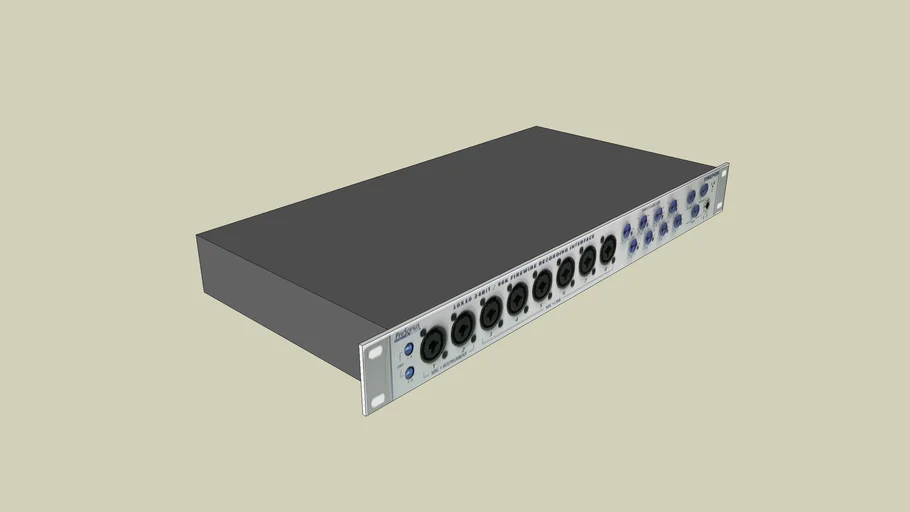 Presonus Firepod | 3D Warehouse