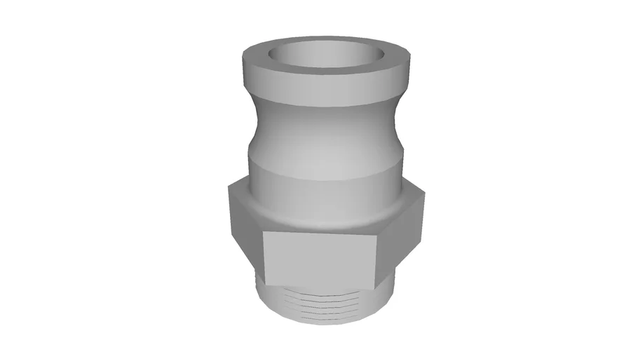 Class Male Camlock 1in - Detailed | 3D Warehouse