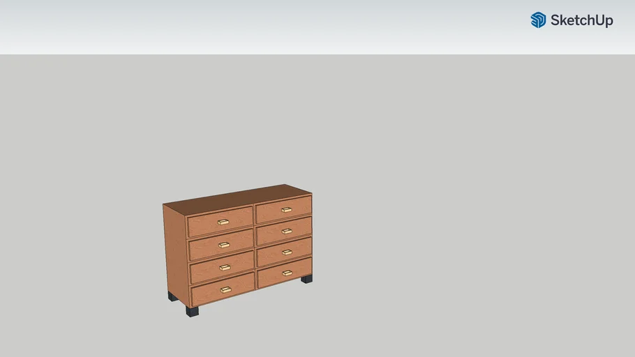 Wooden Drawer | 3D Warehouse