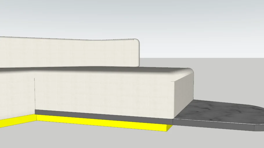 Irregular shape sofa | 3D Warehouse