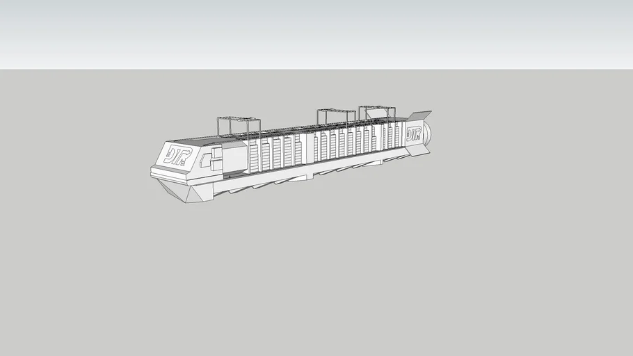 Cyberpunk 2077 DTR Cargo Airship | 3D Warehouse