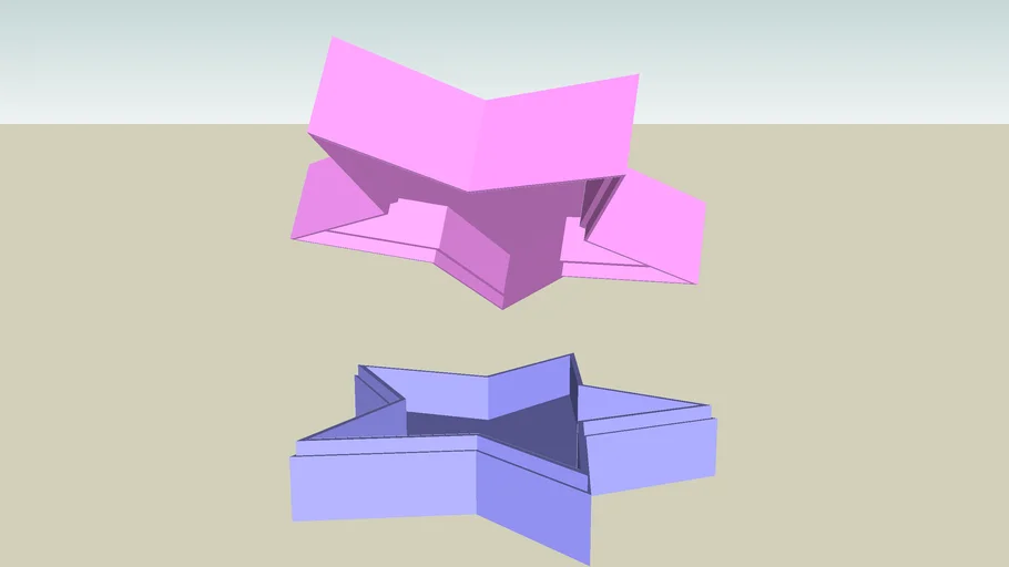 Star Shaped Box | 3D Warehouse