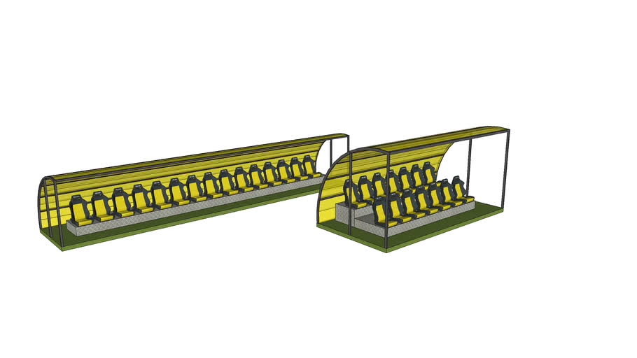 Substitute Bench (Recaro) | 3D Warehouse