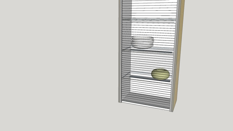 GLASS ROLLER SHUTTER | 3D Warehouse