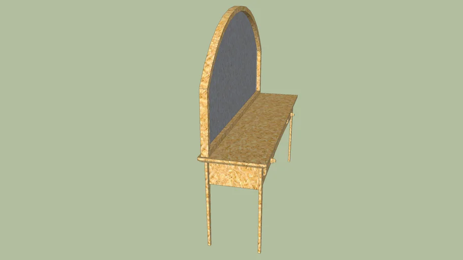 mirror table | 3D Warehouse
