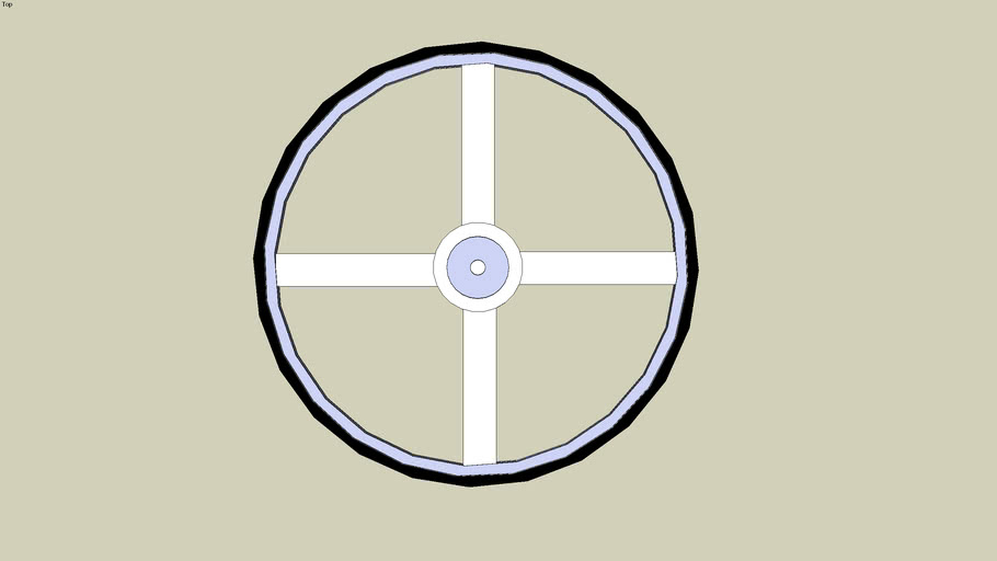 Simple bicycle wheel | 3D Warehouse