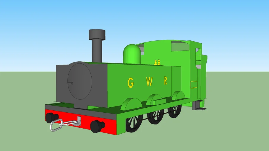 GWR 0-6-0 steam locomotive - 5700 class | 3D Warehouse