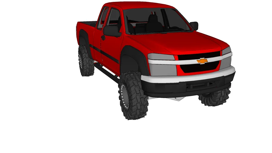Lifted Chevy Colorado | 3D Warehouse