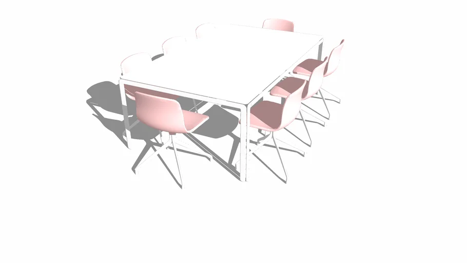 Table-and-chairs-8 | 3D Warehouse