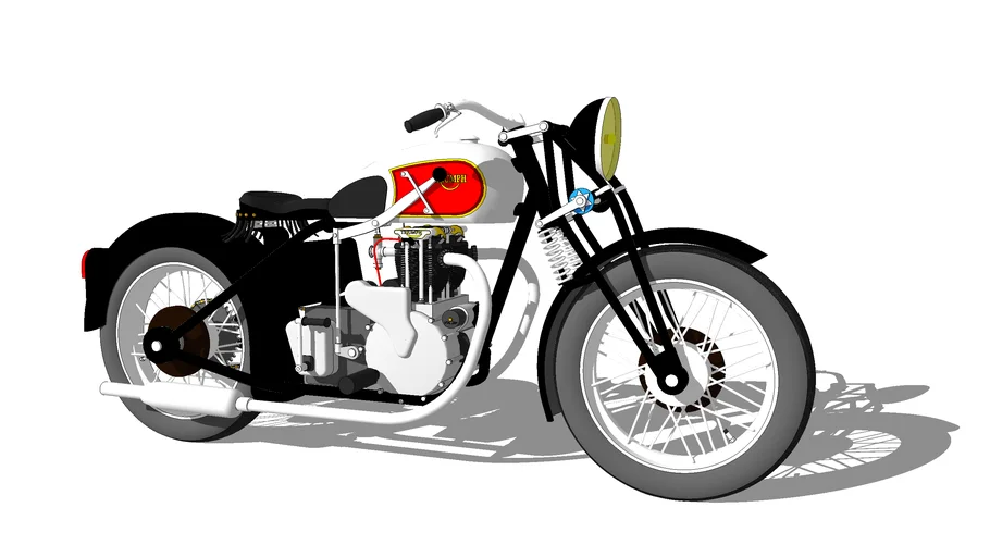 1935 Triumph model 5/2 | 3D Warehouse