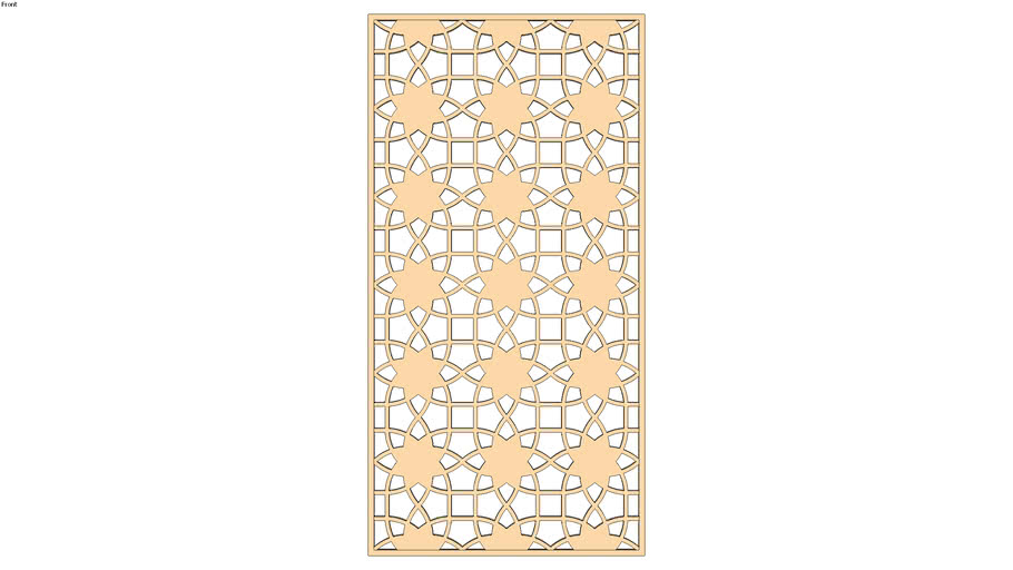 motif laser cut #40 | 3D Warehouse