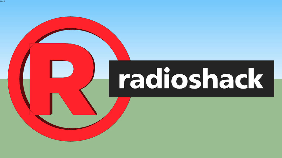 RadioShack logo | 3D Warehouse