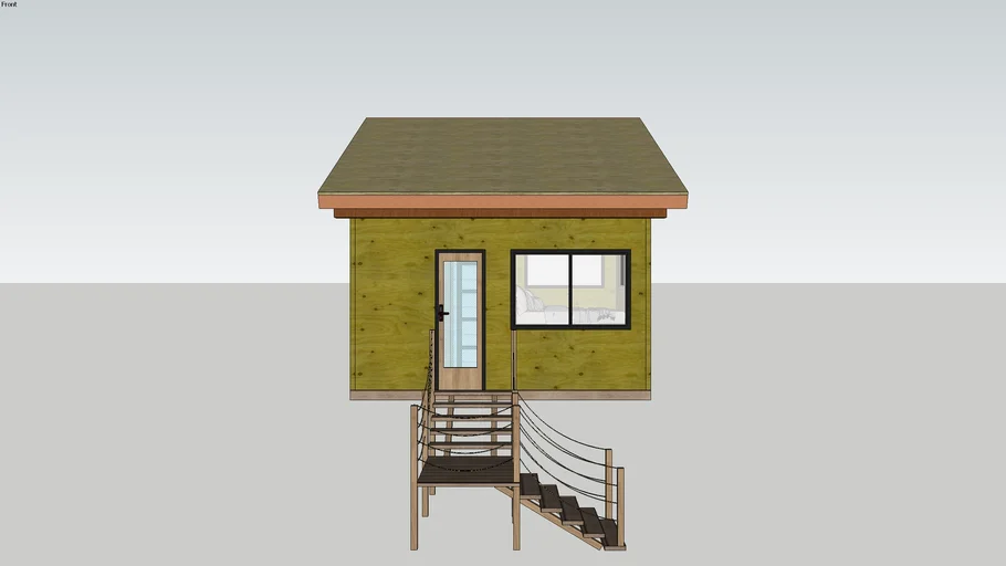 Wooden house on tree | 3D Warehouse
